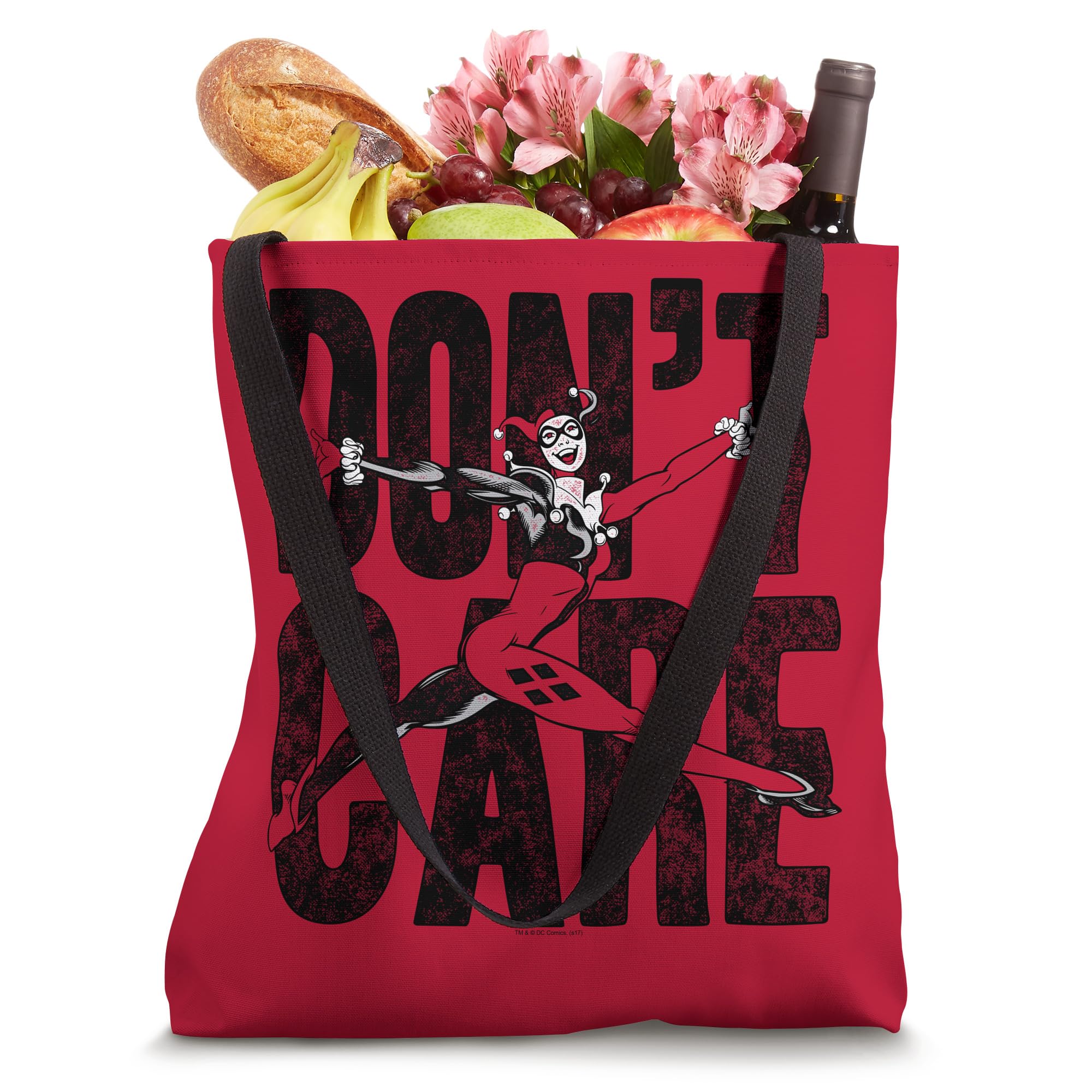 Harley Quinn Don't Care Tote Bag