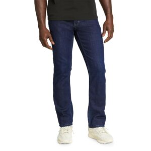 eddie bauer men's voyager flex 2.0 jeans, dk indigo, 34w x 32l