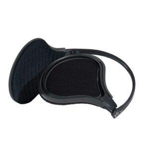 180s Unisex Ultra-Thin & Lightweight EXOLITE Behind-the-head Ear Warmer (Exolite, Black)