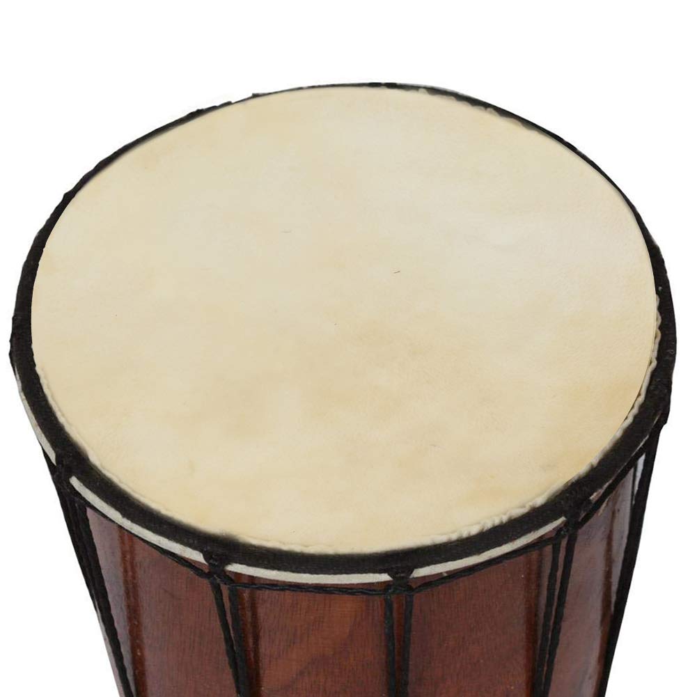 Demeras Bongo Drum Head Transparent Sound, For Training Exercise For Drum, African Drum And Etc. (9.0 inch), Demeras60ct5wfn8i-02