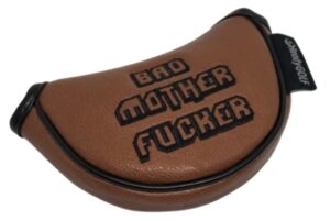 readygolf bad mother fucker embroidered putter cover mid-size mallet