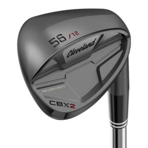 cleveland men's cbx2 black satin wedge 12.0 graphite right 54.0