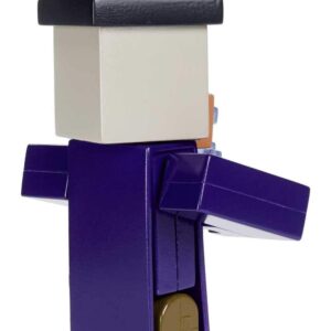 Minecraft Witch 3.25 3.25" scale Video Game Authentic Action Figure with Accessory and Craft-a-block