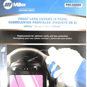 Miller Electric Cover Lens 6"X5-5/8" Front Infinity -1 Pack of 5