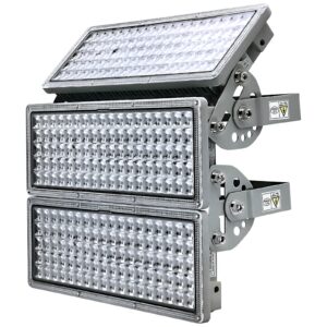 kekeou stadium lights led flood lights outdoor 300w 33000lm 6500k flood lights outdoor ip67 waterproof 300 watt exterior flood lights with 3 adjustable heads for yard