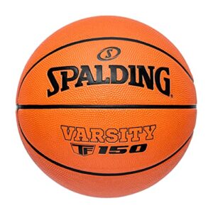 spalding varsity tf-150 outdoor basketball 27.5", orange