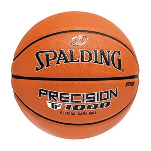 spalding precision tf-1000 indoor game basketball 29.5"