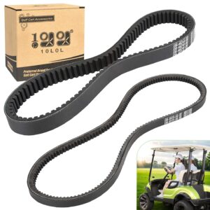 10L0L Starter Generator & Drive Belt Kit for Yamaha G2, G5, G8, G9, G11, G14, G16, G22, 2012-up G29 Gas Golf Cart, Replace OEM J55-G6241-00 J55-H1173-00 JN6-H1173-00