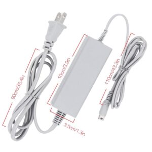 Charger for Wii U Gamepad, AC Power Adapter Charger for Nintendo Wii U Gamepad Remote Controller