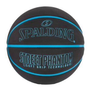 spalding street phantom outdoor basketball neon blue 29.5"