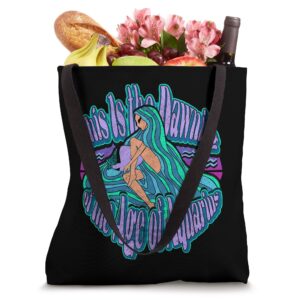 Dawn of Age of Aquarius is January 20th Cool Graphic Tote Bag