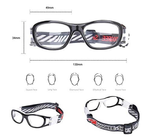 ''N/A'' SooGree kids Basketball Soccer Football Sports Training Glasses Protective Eyewear Goggles Anti Fog Lens for Boys Girls Youth Safety Glasses Age 7-12