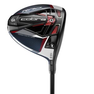 Cobra Golf 2021 Radspeed Driver Matte Peacoat-Red (Men's Left Hand, Project X Hzrdrus RDX Blue, Stiff Flex, 9), Standard