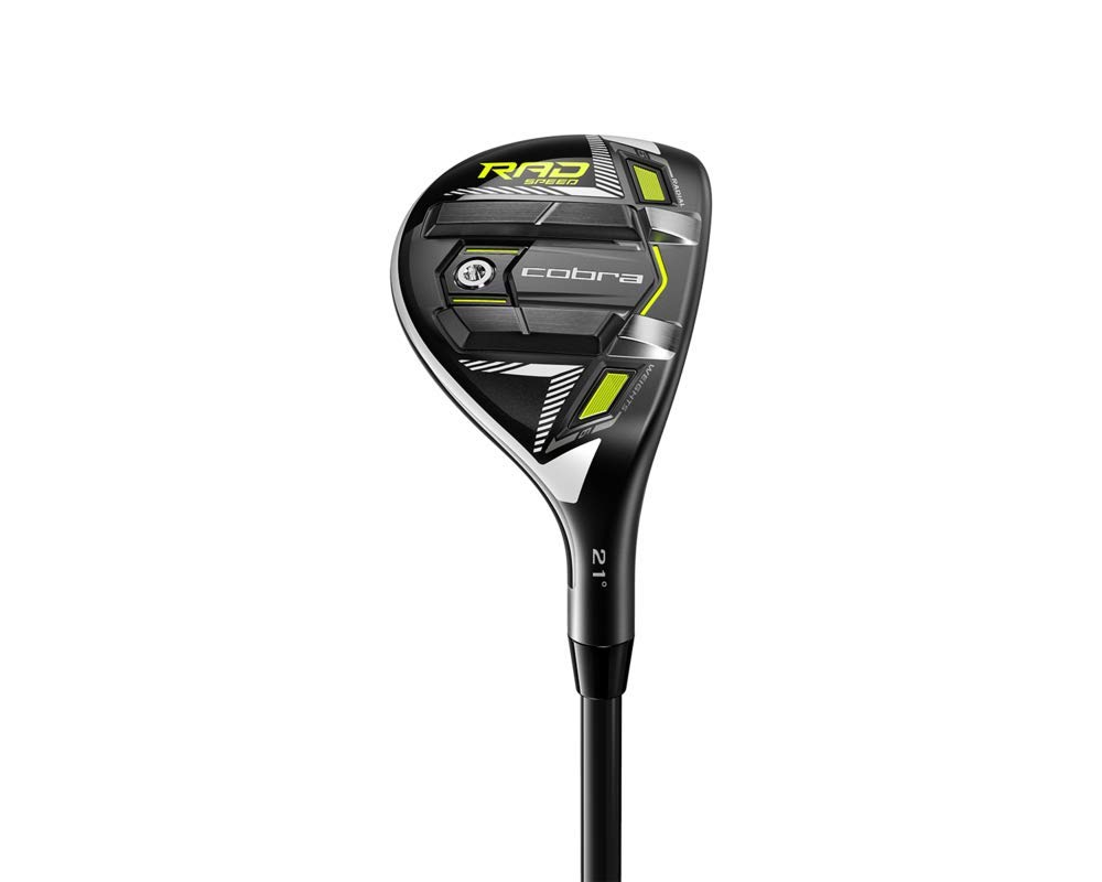 Cobra Golf 2021 Radspeed Hybrid Gloss Black-Turbo Yellow (Men's Right Hand, UST Recoil 480 ESX, Reg Flex, 21)