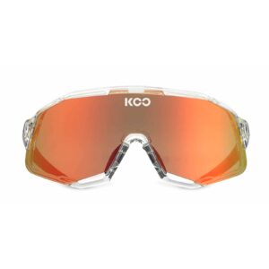 KOO Demos Sunglasses I Performance Eyewear for Road, MTB Cyclists & Cyclocross Sports - Glass Red