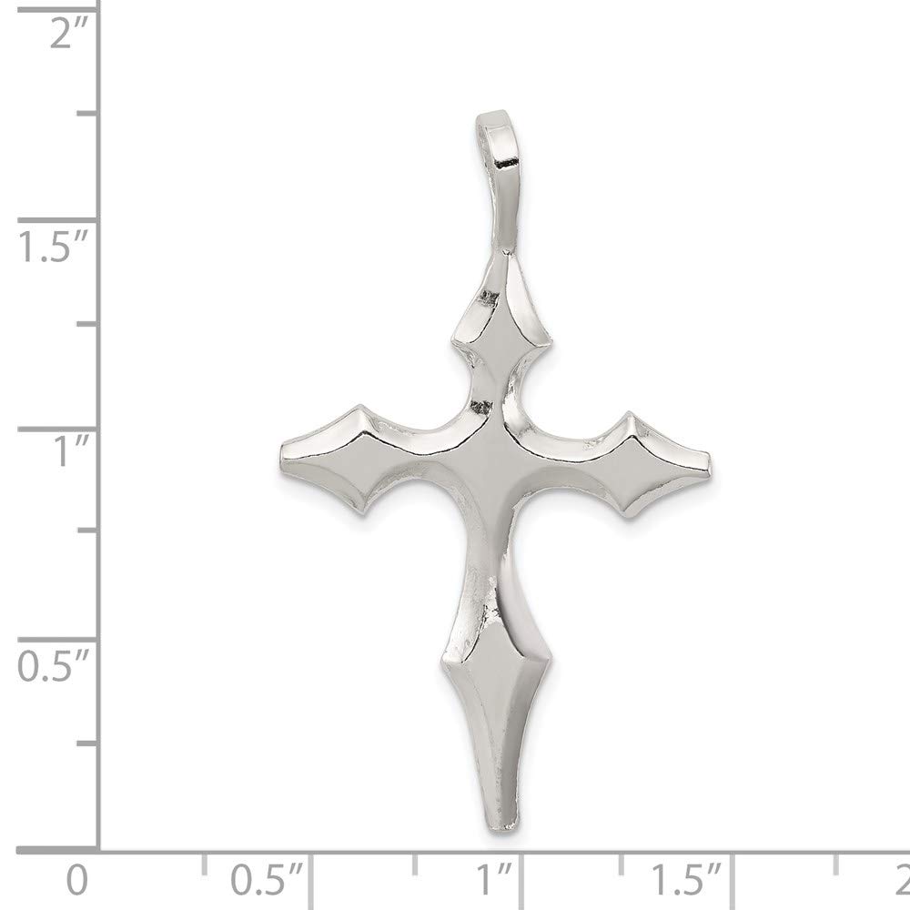 Sterling Silver Passion Cross Pendant QQC2828