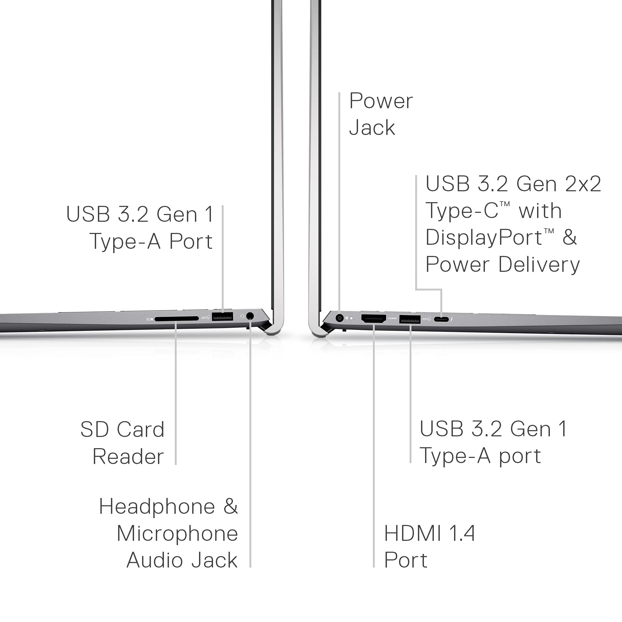 Dell Inspiron 15 5510 15.6 Inch Business Laptop, Full HD Non-Touch Display - Intel Core i5-11300H, 8GB DDR4 RAM, 512GB SSD, Intel Iris Xe Graphics, Windows 11 Home - Platinum Silver