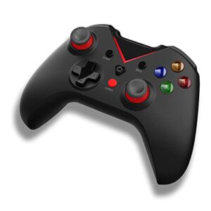 Sollop Wireless Controller for Xbox One, Game Controllers Compatible with Xbox One S, One X, One Elite, PS3, PC（Black）