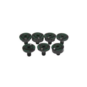 seacloud 7pcs golf weights 3g/5g/7g/9g/11g/13g/15g for callaway razr fit xtreme driver (green)