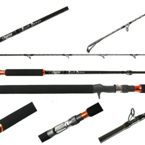 Jigging World JW-BD7.5MH Black Demon Casting Rod- 7'6"- Medium Heavy