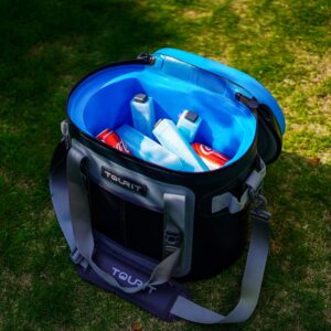 TOURIT Insulated Soft Portable Cooler Bag with Reusable Ice Packs for Coolers Long Lasting