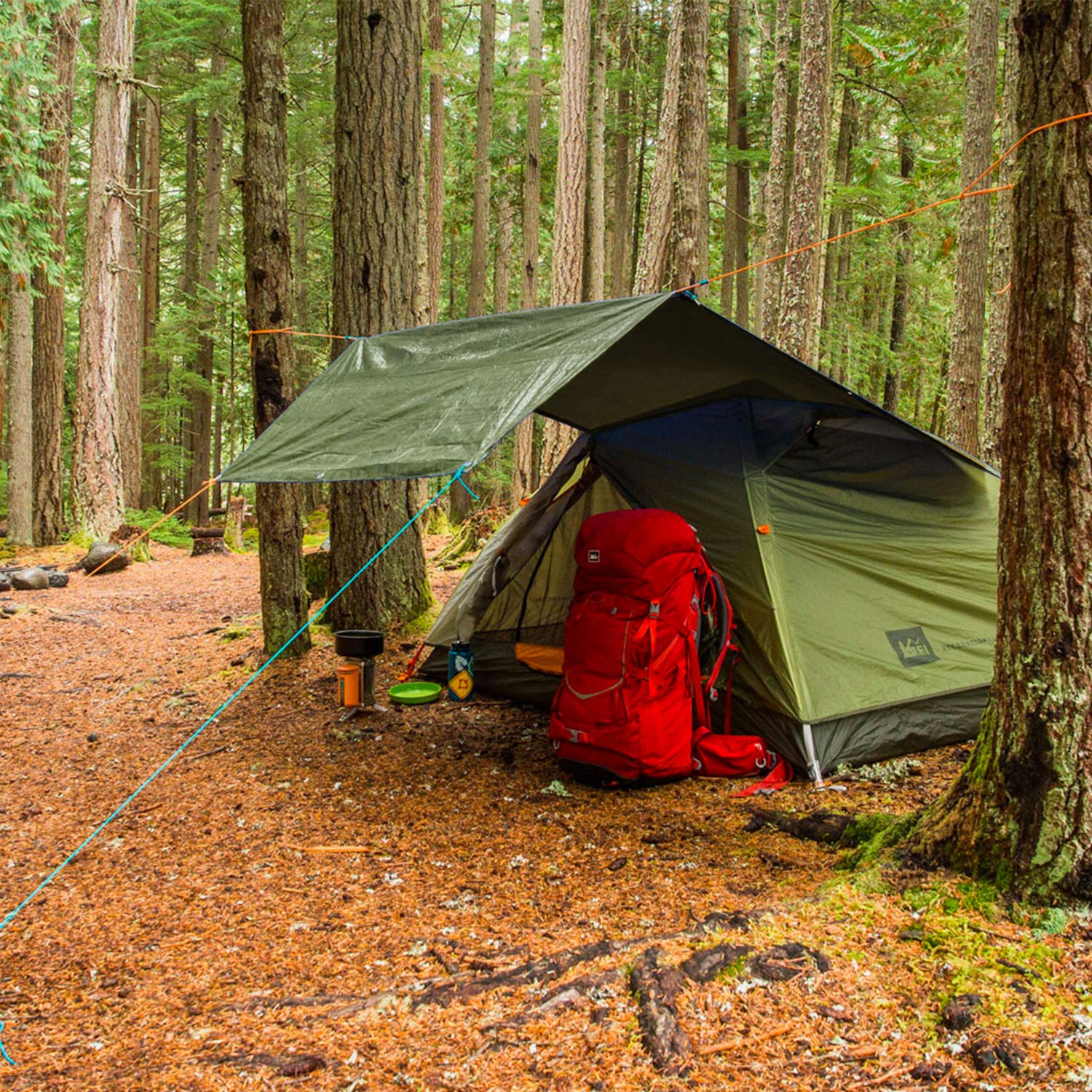 Tarp Canvas,Heavy Duty Waterproof for Outdoors, Truck, Water Resistant, UV Resistant Tarpaulin Cover for Car Boat Camping Firewood Woodpile(6.6 x 4.9 Feet)