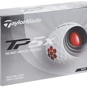 TaylorMade 2021 TP5x 2.0 Golf Balls White