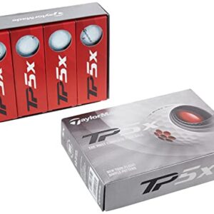 TaylorMade 2021 TP5x 2.0 Golf Balls White