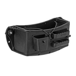 railblaza black tackle caddy boat organizer system for gunnel track mounts