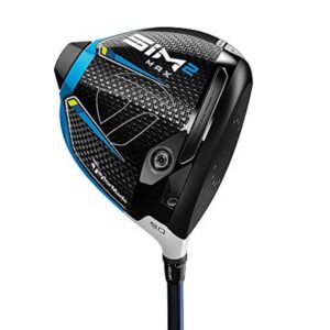 taylormade sim 2 max driver mens right hand graphite stiff 10.5 degree ventus blue