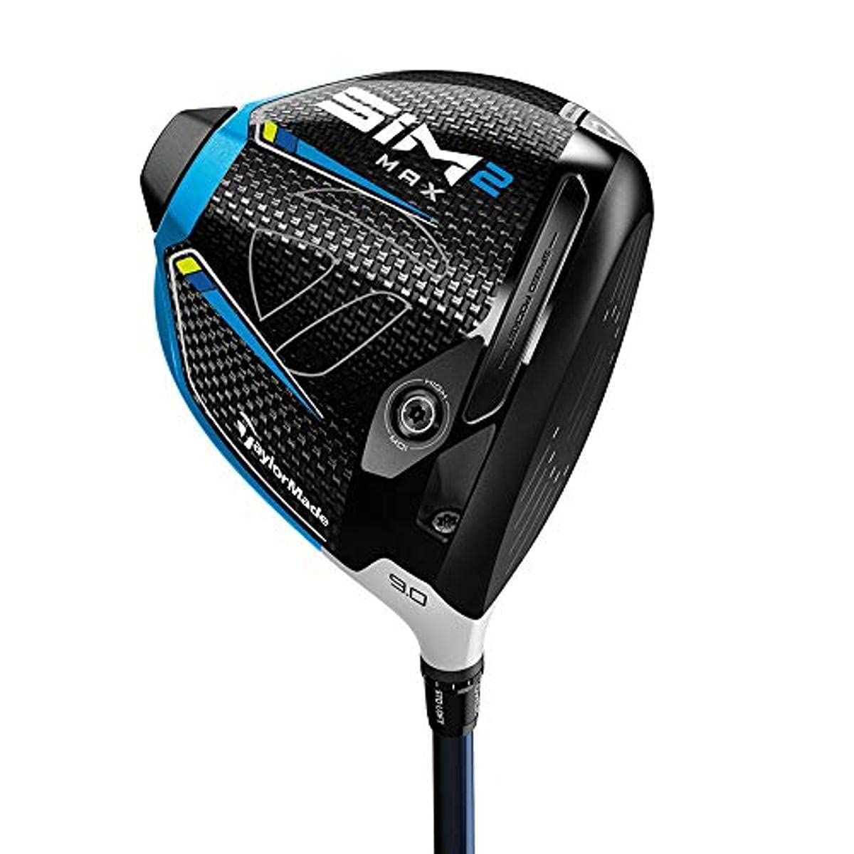 TaylorMade SIM 2 Max Driver Mens Right Hand Graphite Stiff 9 Degree Ventus Blue