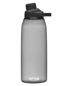 camelbak chute mag bpa free water bottle with tritan renew - magnetic cap stows while drinking, 50oz, charcoal