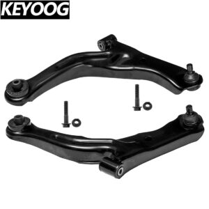 KEYOOG 2Pcs Front Lower Control Arm and Ball Joint Assembly For 2005-12 Ford Escape,2005-2011 Mazda Tribute,05-11 Mercury Mariner K80399 K80400 Driver & Passenger Side Suspension