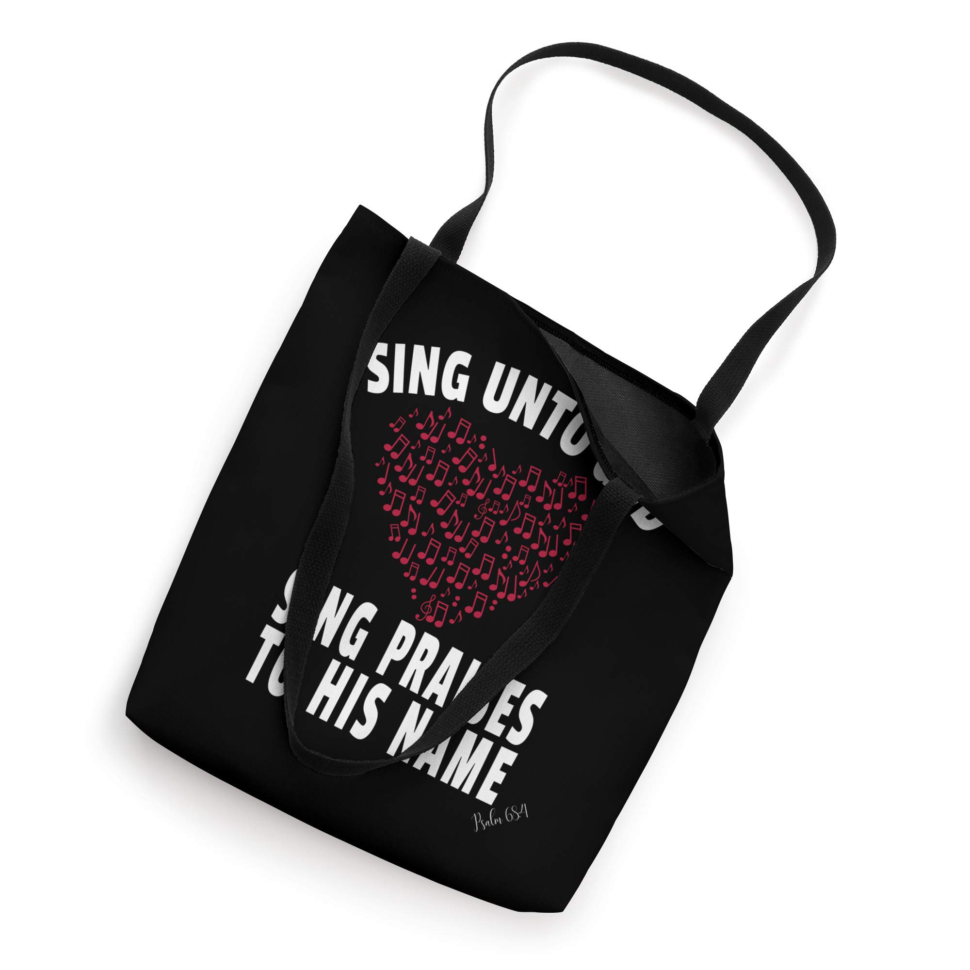 Church Praise Choir Singer Worship Service - Christian Music Tote Bag