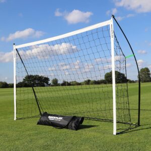 QUICKPLAY Kickster Soccer Goal Range – Ultra Portable Soccer Goal | Quick and Easy Set Up | Includes Soccer Net and Carry Bag | Available in 7 Sizes [Single Goal]