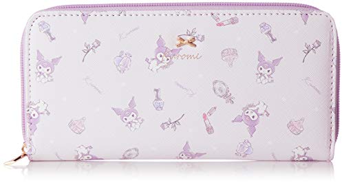 アルディ Aldi SR1-11 Women's Sanrio Round Long Wallet Kuromi