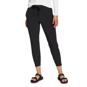 eddie bauer women's departure jogger pants, black, large