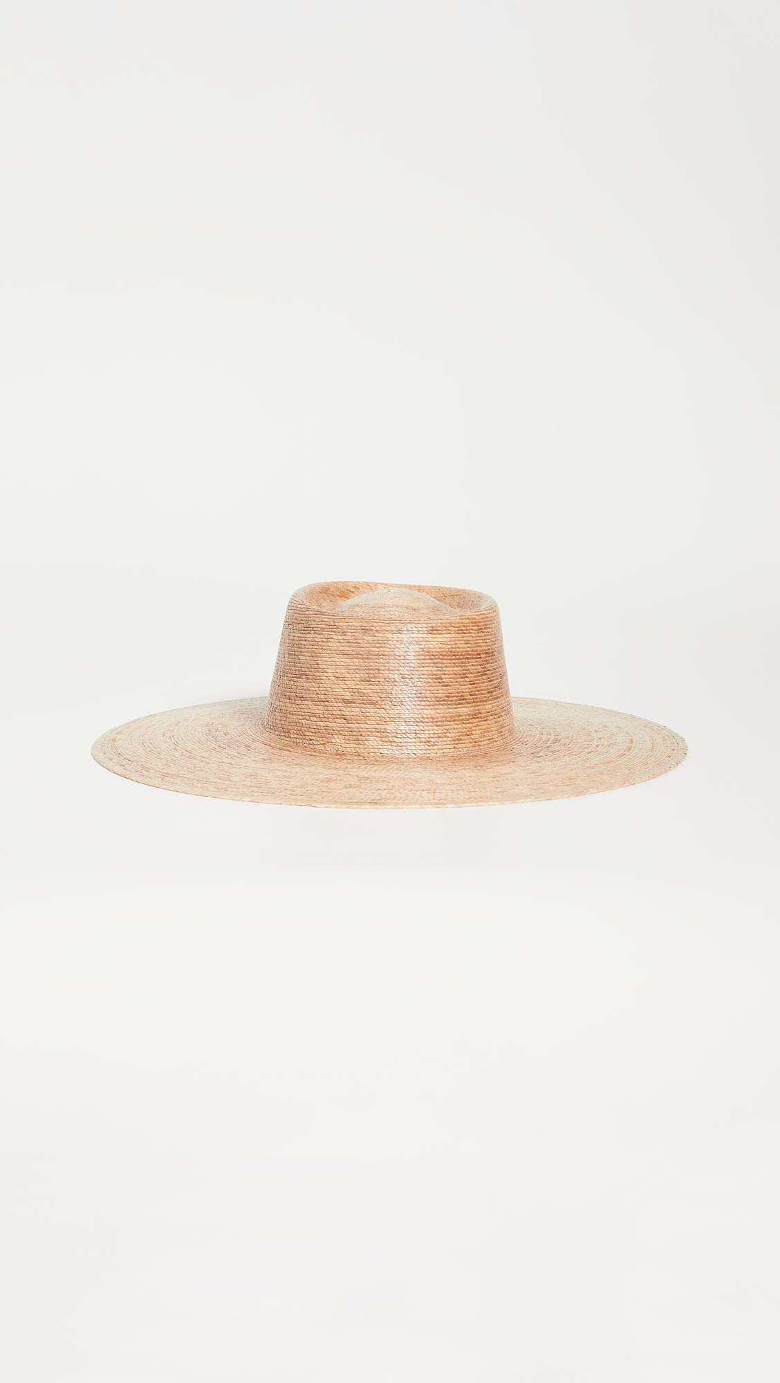 Lack of Color Women's Palma Wide Boater Hat, Natural, Tan, S-M