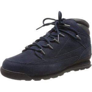 timberland men's euro rock wr fashion boots, navy nubuck, 10.5