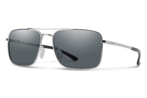 smith outcome sunglasses, silver/gray, one size