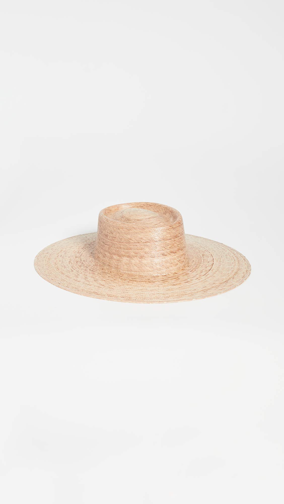 Lack of Color Women's Palma Wide Boater Hat, Natural, Tan, S-M