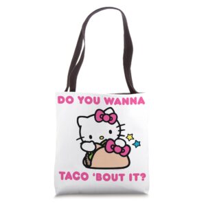 Hello Kitty Taco 'Bout It Tote Bag