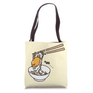 gudetama chopsticks tote bag