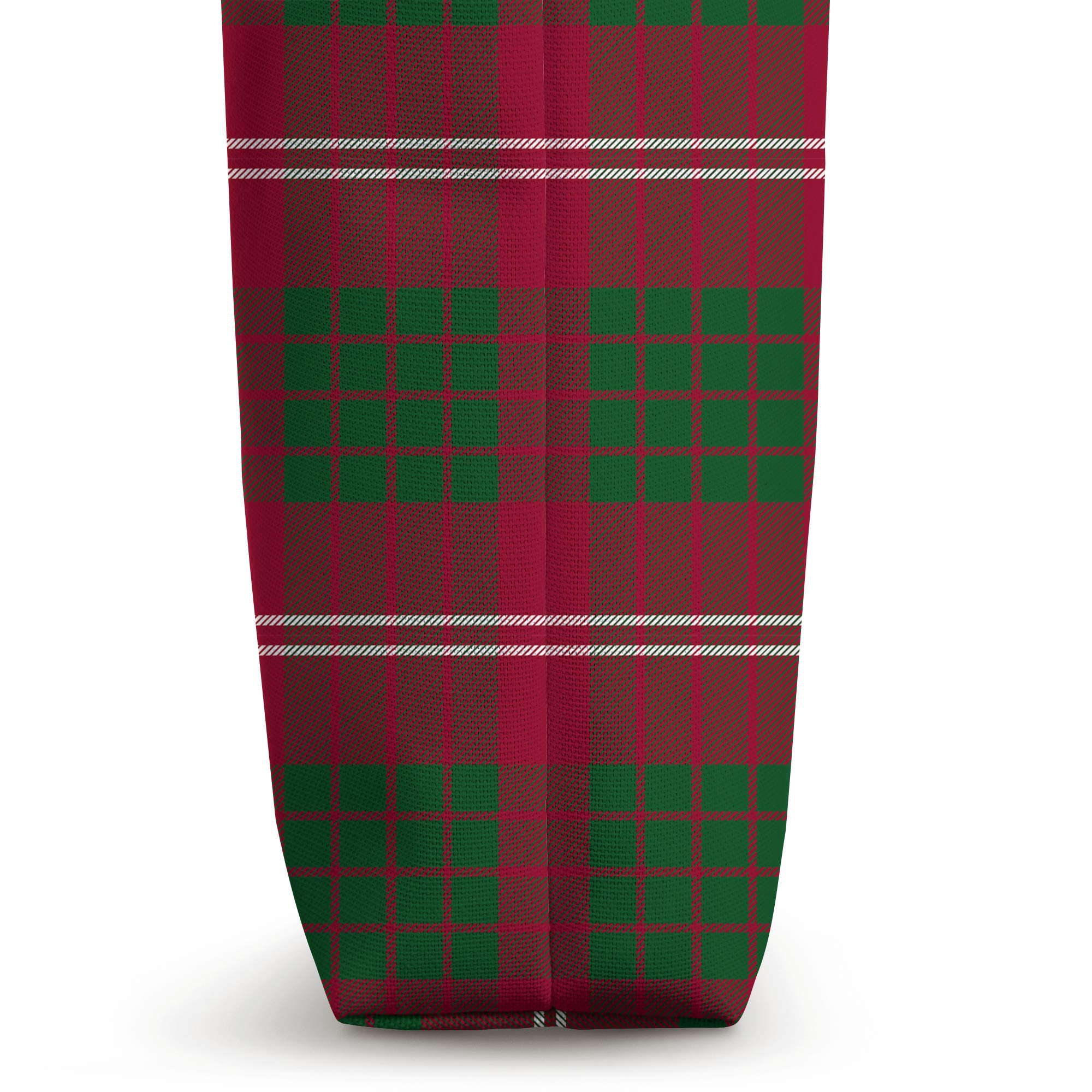 Scottish Clan Crawford Tartan Plaid With Sporran Tote Bag