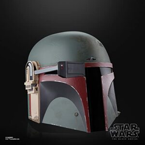 STAR WARS The Black Series Boba Fett (Re-Armored) Premium Electronic Helmet, The Mandalorian Roleplay Collectible for Kids Ages 14 and Up