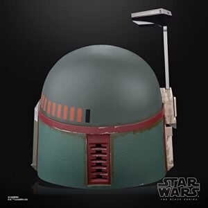 STAR WARS The Black Series Boba Fett (Re-Armored) Premium Electronic Helmet, The Mandalorian Roleplay Collectible for Kids Ages 14 and Up