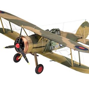 Revell 03846 Gloster Gladiator Mk. II, Flugzeugmodell 1:32, 26,2 cm Model Kit, Unvarnished