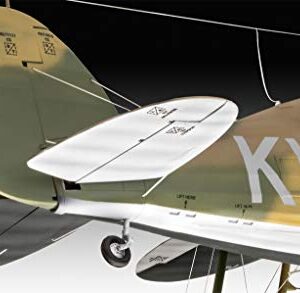 Revell 03846 Gloster Gladiator Mk. II, Flugzeugmodell 1:32, 26,2 cm Model Kit, Unvarnished