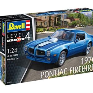 Revell 07672 1970 Pontiac Firebird 1:24 Scale Unbuilt/Unpainted Plastic Model Kit