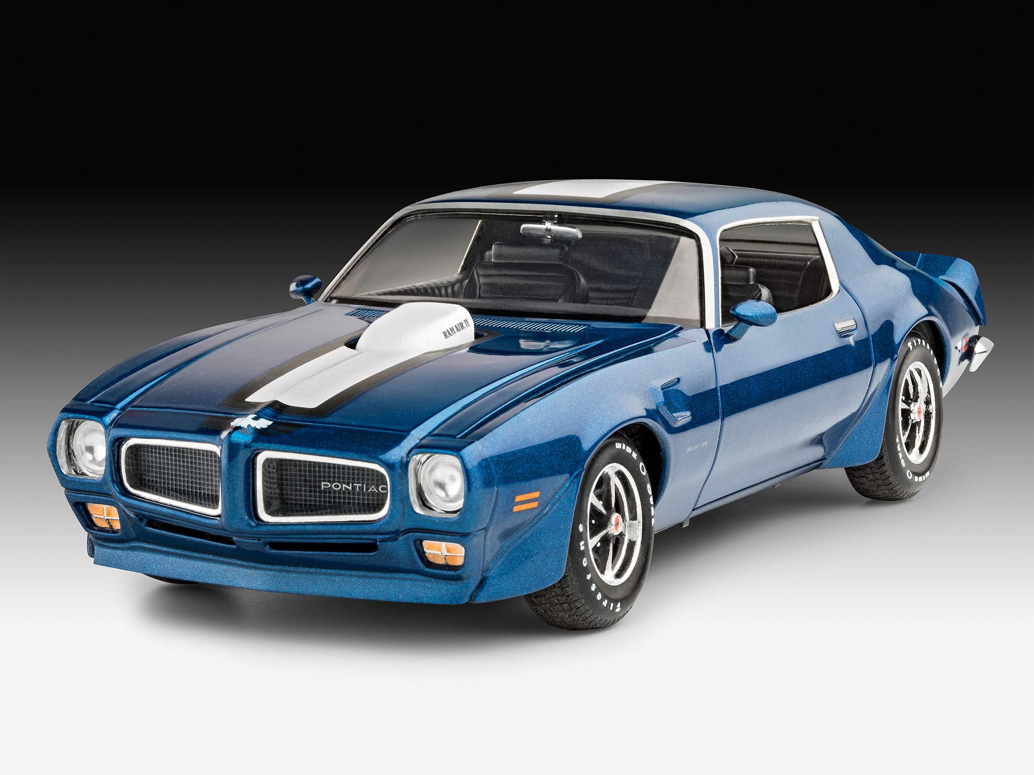 Revell 07672 1970 Pontiac Firebird 1:24 Scale Unbuilt/Unpainted Plastic Model Kit